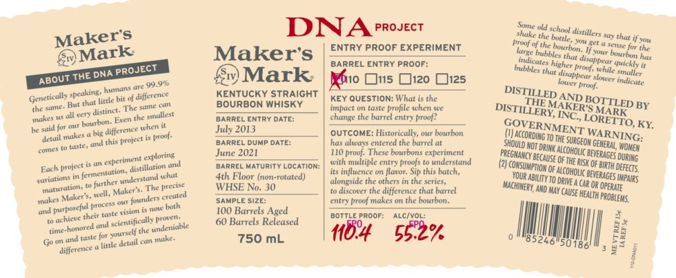 Maker's Mark DNA Project - The Bourbon Life™️