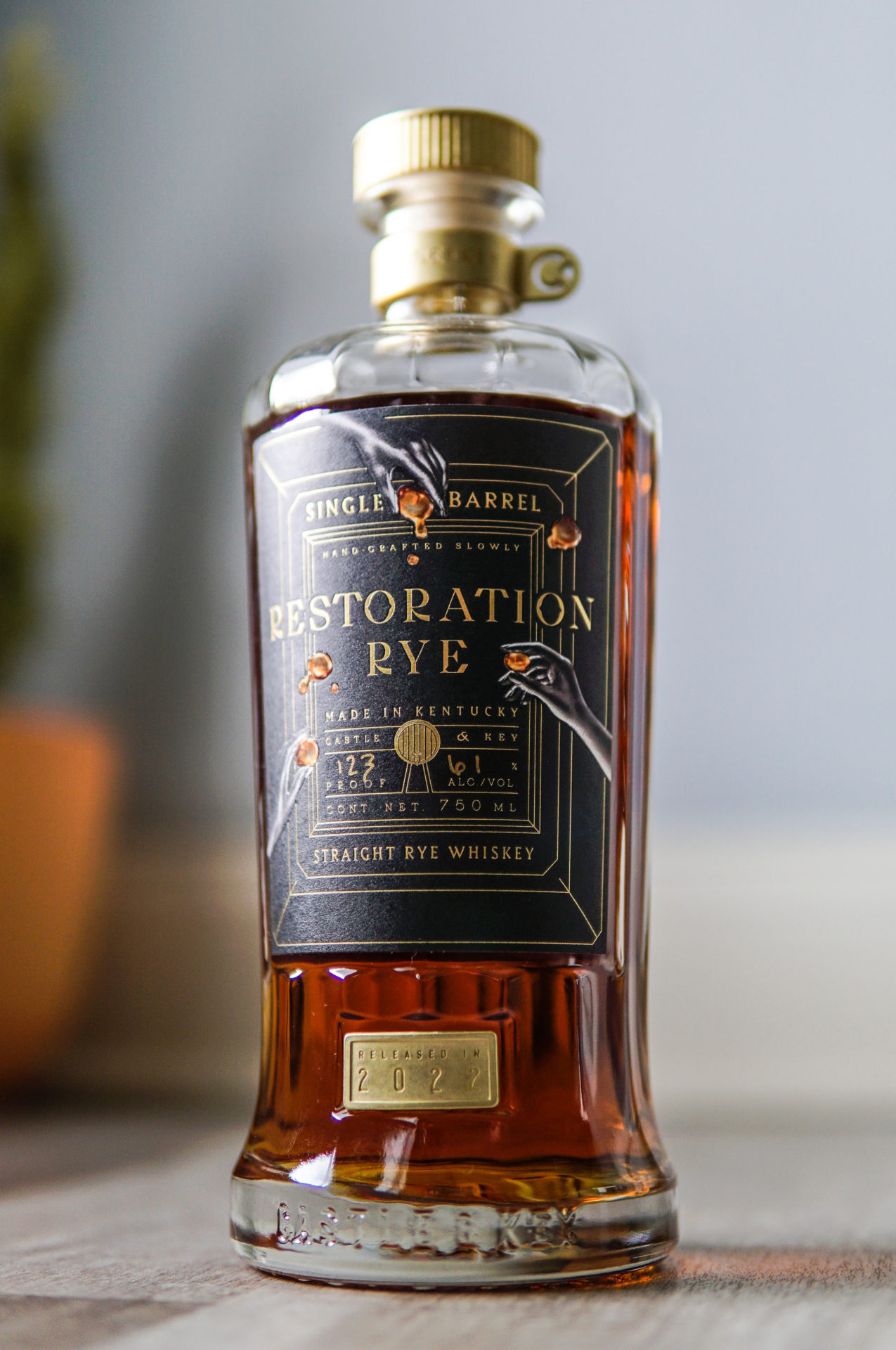 Castle & Key Single Barrel Restoration Rye - The Bourbon Life™️